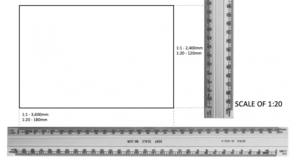 How To Use An Architectural Scale Ruler (Metric) - ArchiMash.com